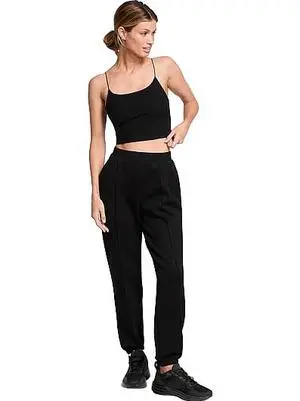 Victoria's Secret Vsx Featherweight Knit Jogger Pant - Black