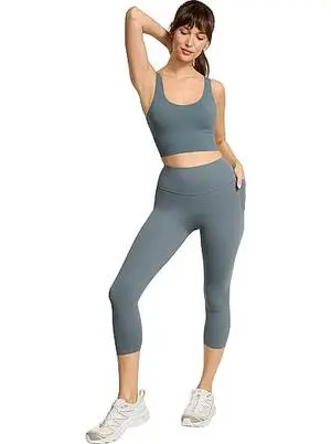Victoria's Secret Vsx Elevate™ Capri Legging Grey