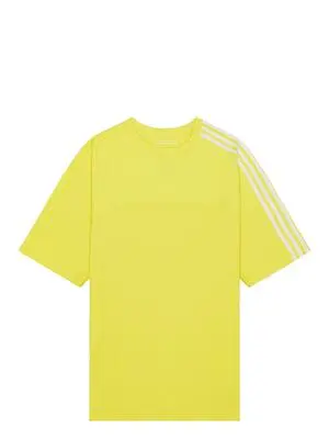 Y3 3s Tee In Yellow In Yellow - Pursul