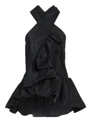 MSGM Taffeta Blouse - Black