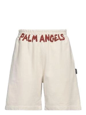 Palm Angels PALM ANGELS Athletic French Terry Shorts Beige