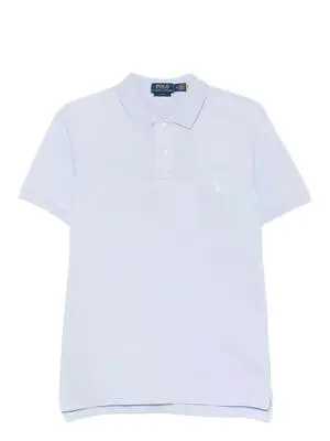 Polo Ralph Lauren Polo-pony-motif Polo Shirt - Blue