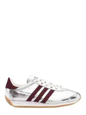 Adidas Country Og Sneakers - Silver Metallic/maroon/off-white