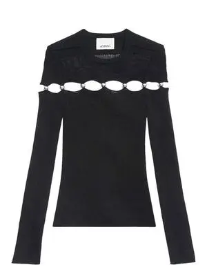 Isabel Marant Elsie Top - Black