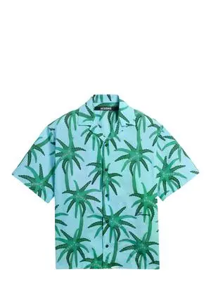 Jacquemus Floral-print Shirt - Blue