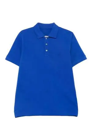 FAY Short-sleeve Polo Shirt - Blue