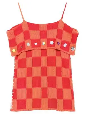 YANYAN Knitted Dress - Red