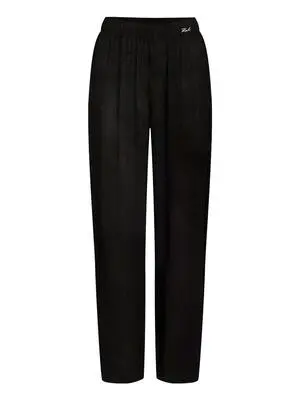 KARL LAGERFELD Karl Lagerfeld Plissé Trousers