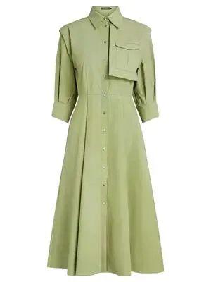 Karl Lagerfeld Cargo-pocket Dress - Green