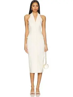 STONE COLD FOX Chelsea Midi Dress - Ivory