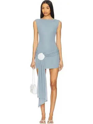 LOVERS AND FRIENDS Marlowe Mini Dress - Sea Blue