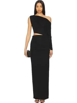 Nbd Yahaira Maxi Dress Black