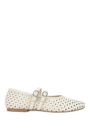 Seychelles Royal Ballet Flat - Off White Leather