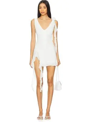 MORE TO COME Myla Mini Dress - White