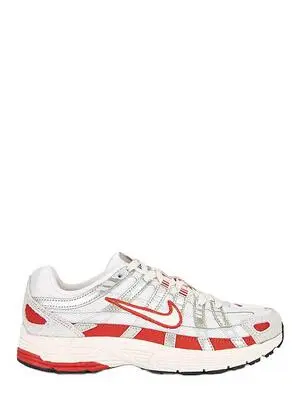 Nike P-6000 Sneaker Sail  Picante Red  Pale Ivory  & Light B