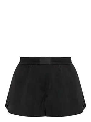 Helmut Lang Logo-patch Shorts - Black