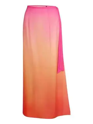 Karl Lagerfeld Ombré Maxi Pareo - Pink