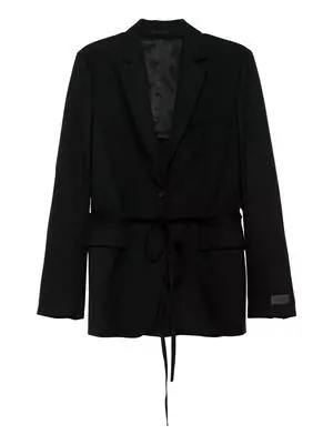 Kenzo Waisted Blazer - Black