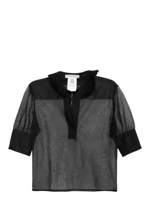 Philosophy Di Lorenzo Serafini Sheer Top - Black
