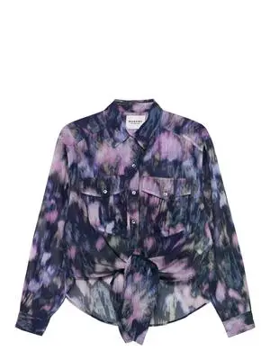 MARANT ETOILE Nath Shirt - Purple