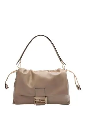 Fendi Mamma Baguette Shoulder Bag - Neutrals