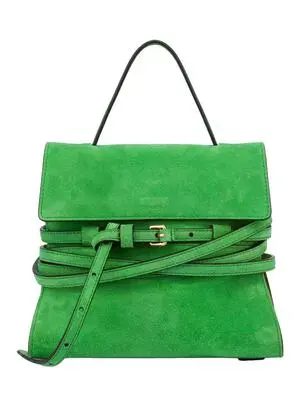 Moschino Belted Tote Bag - Green
