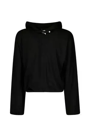 HELIOT EMIL Cotton Hoodie - Black