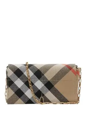 BURBERRY Mini Soft Snip Madeira Bag