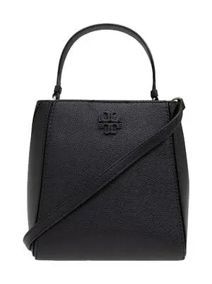 Tory Burch Mcgraw Small Bucket Bag - Black