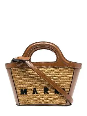 Marni Tropicalia Micro Bag - Raw Sienna