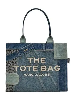 MARC JACOBS Marc Jacobs The Large Deconstructed Denim Tote