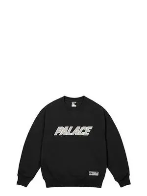 PALACE Applique Team Crew - Black