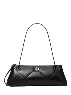 Tory Burch Kira Diamond Quilt East Shoulder Bag - Black