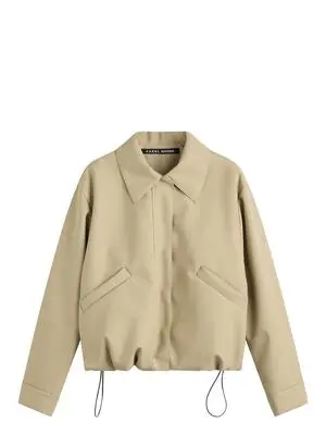 KASSL EDITIONS Short Bomber Jacket - Beige