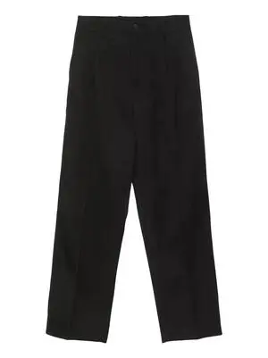 GOLDEN GOOSE Virgin Wool Trousers - Black