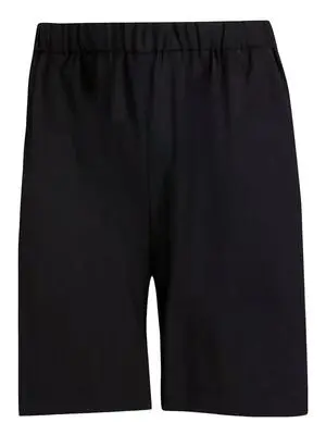Brian Dales Elasticated-waistband Shorts - Black