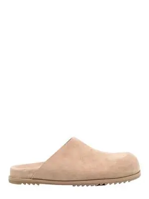 Rick Owens Round Toe Mules - Brown