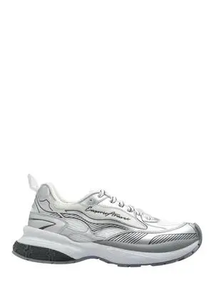 Emporio Armani Logo-embossed Sneakers - White