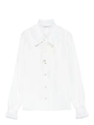 ALESSANDRA RICH Alessandra Rich Silk Poplin Shirt