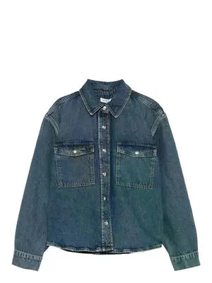 ANINE BING Denim Shirt - Blue