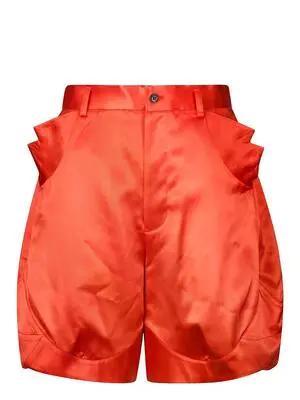 Noir Kei Ninomiya Flap-pocket Detailing Shorts - Red