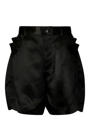 Noir Kei Ninomiya Pocket-flap Shorts - Black