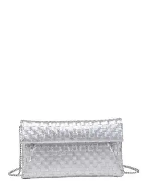 MODA LUXE Priscilla Clutch - Silver
