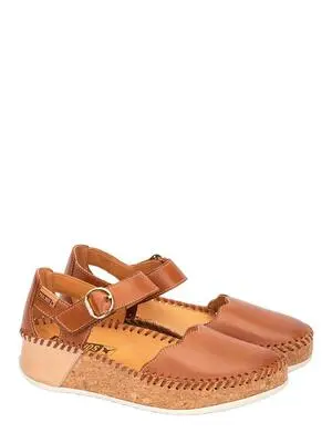 Pikolinos Marina Wedge Flat - Brandy