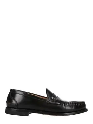Premiata Leather Loafers - Black