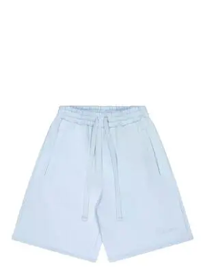 LANEUS Cotton Shorts - Blue