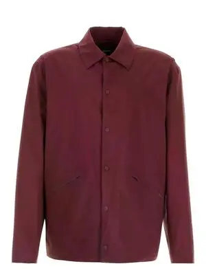 Herno Nylon Shirt Jacket - Red