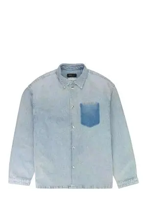 PURPLE BRAND Denim Shirt - Blue