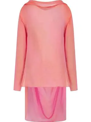 Giorgio Armani Draped Blouse - Pink