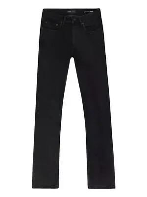 PURPLE BRAND P004 Resin Flare Straight Jeans - Black